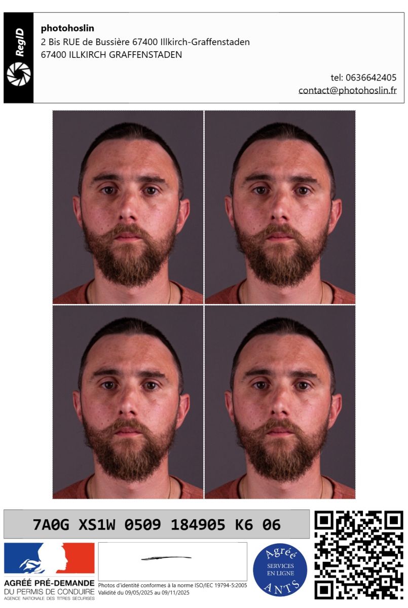 Photographe d'identité agree ANTS